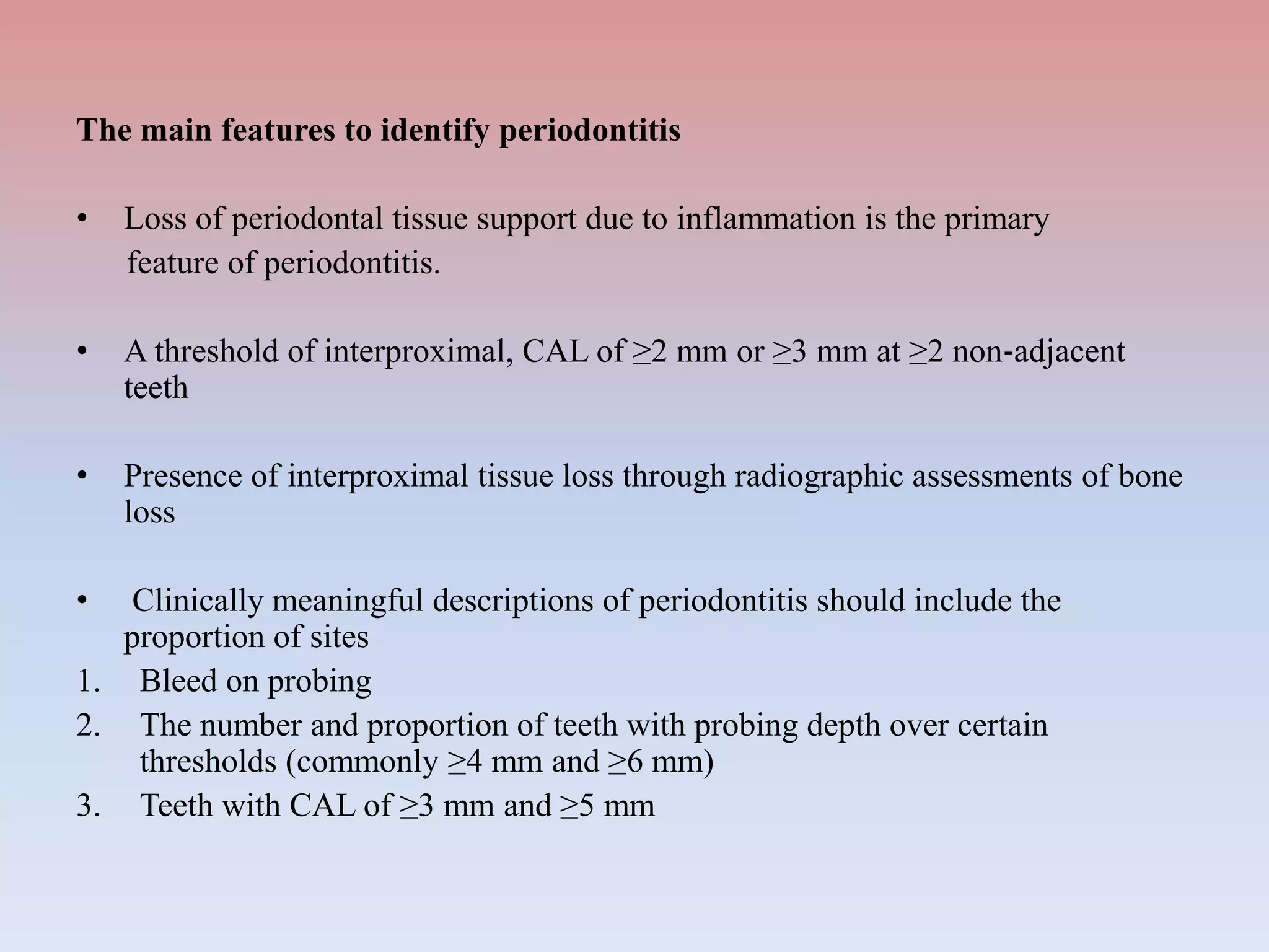 Periodontitis | PPTX