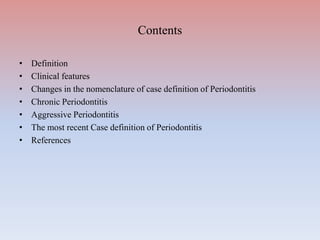 Periodontitis | PPTX