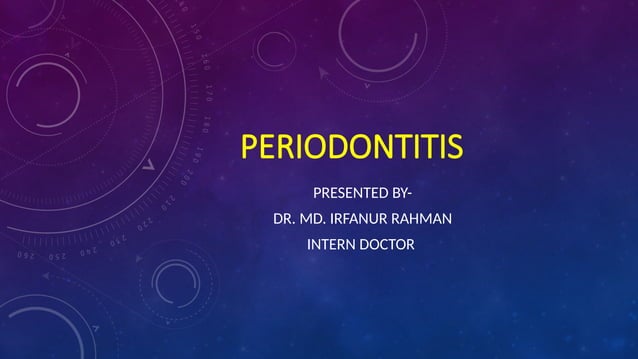 Periodontitis presentation in DDCH .pptx