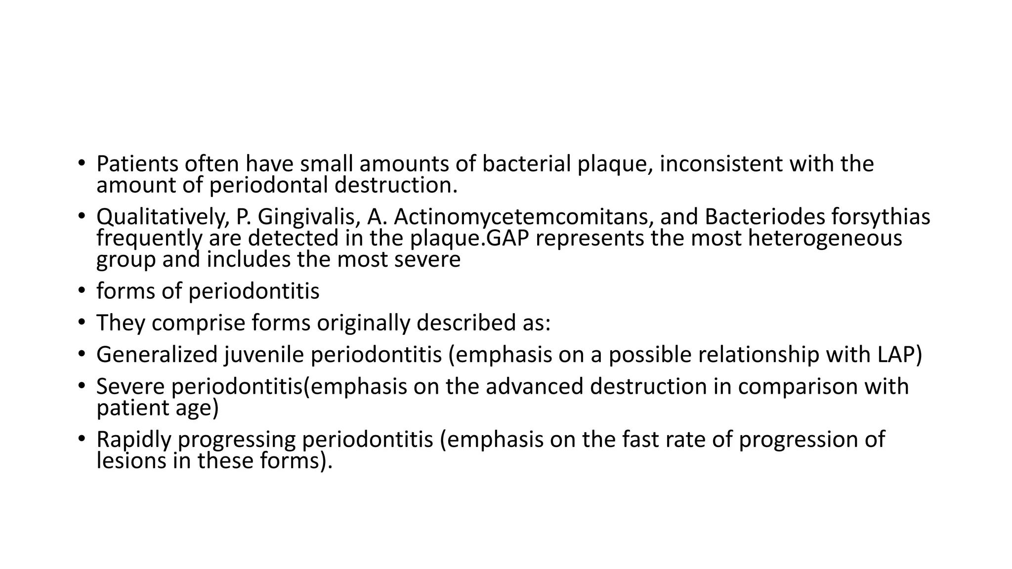Periodontitis ppt for medical students for dermatology | PPTX | Dental ...