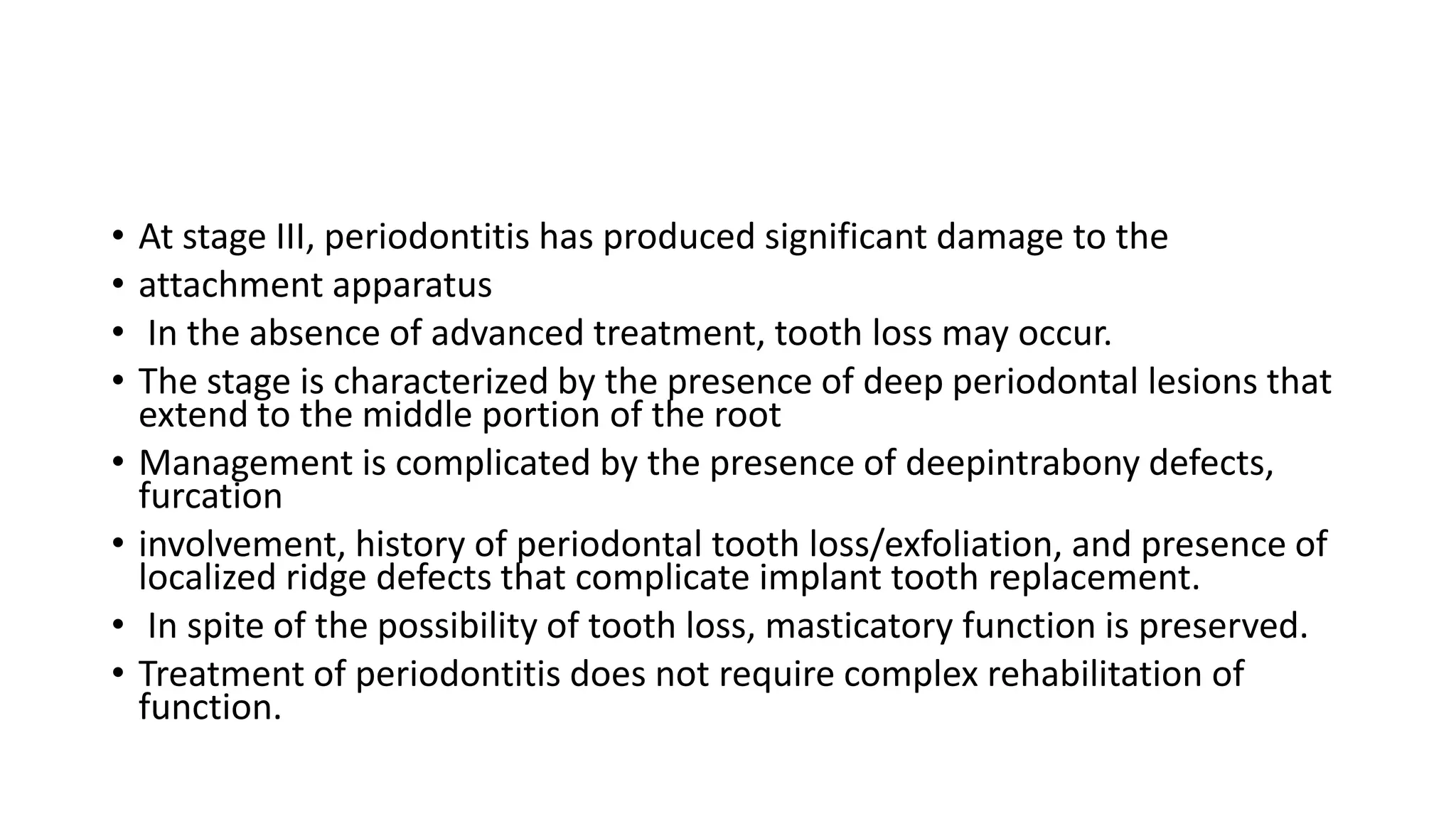 Periodontitis ppt for medical students for dermatology | PPTX | Dental ...