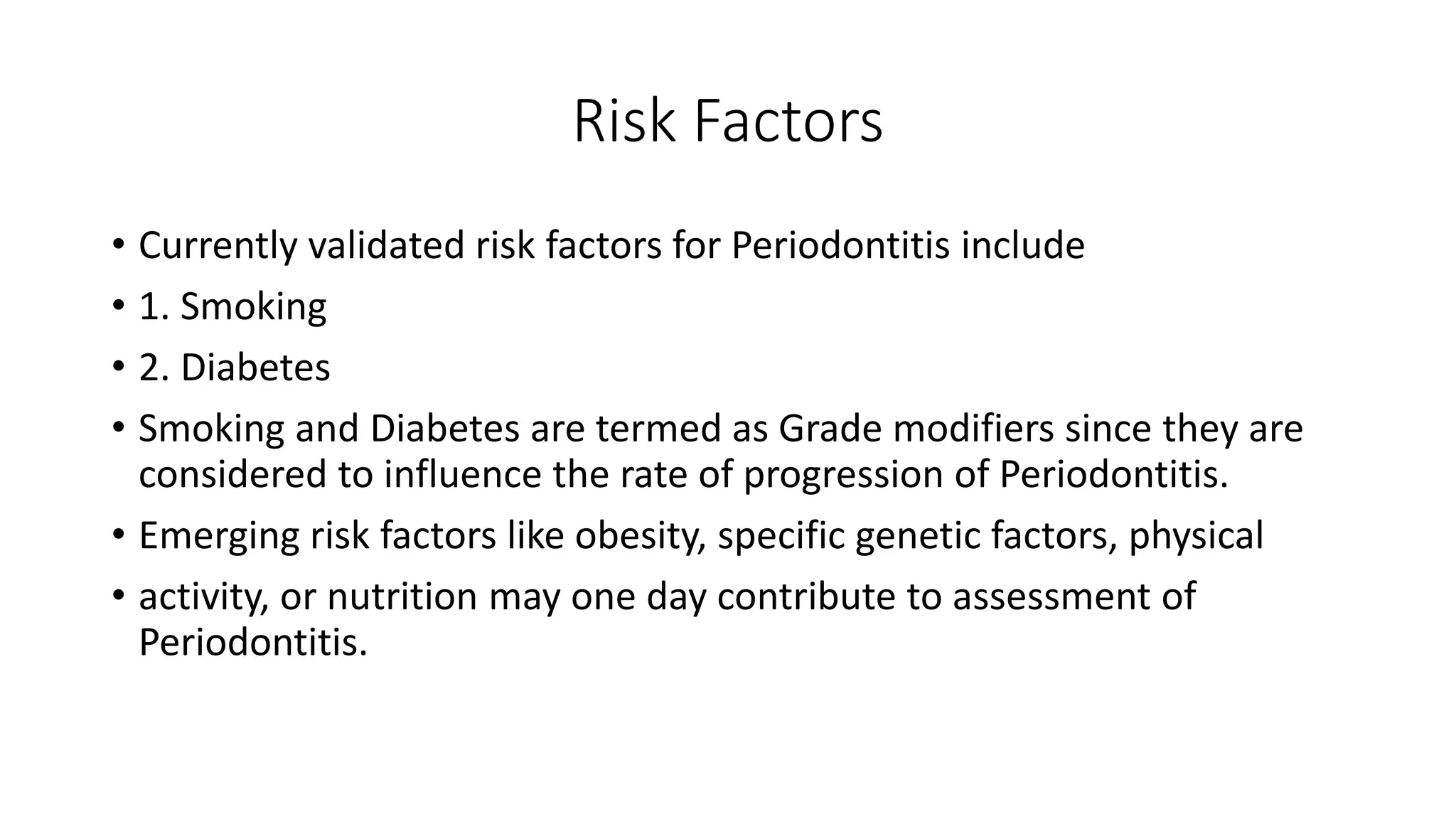 Periodontitis ppt for medical students for dermatology | PPTX | Dental ...
