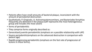Periodontitis ppt for medical students for dermatology | PPTX | Dental ...