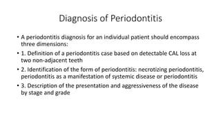 Periodontitis ppt for medical students for dermatology | PPTX