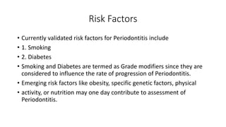 Periodontitis ppt for medical students for dermatology | PPT