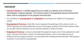 Plaque and Calculus | PDF | Oral care | Personal Care