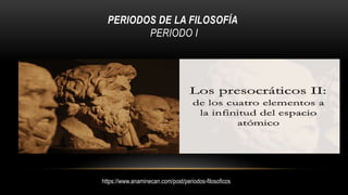 Periodos de la Filosofía | PPTX