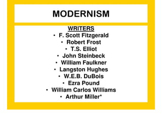 PERIODS OF AMERICAN LITERATURE | PDF