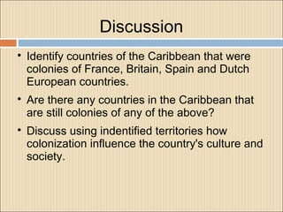 caribbean history | PPT