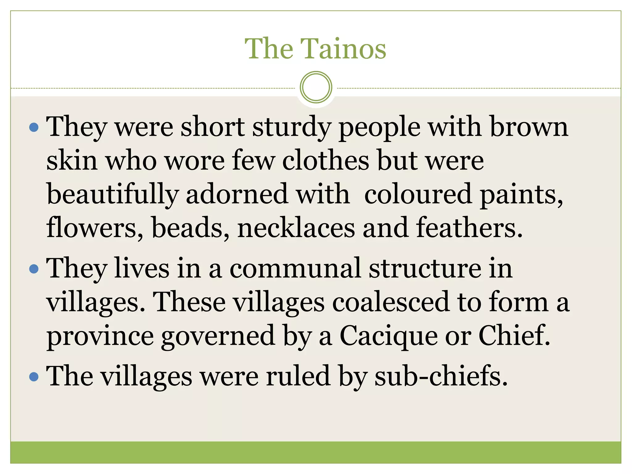 Caribbean Studies - Module 1 - Periods of caribbean_history | PPTX