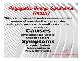 Period Talk With Bosede | PDF