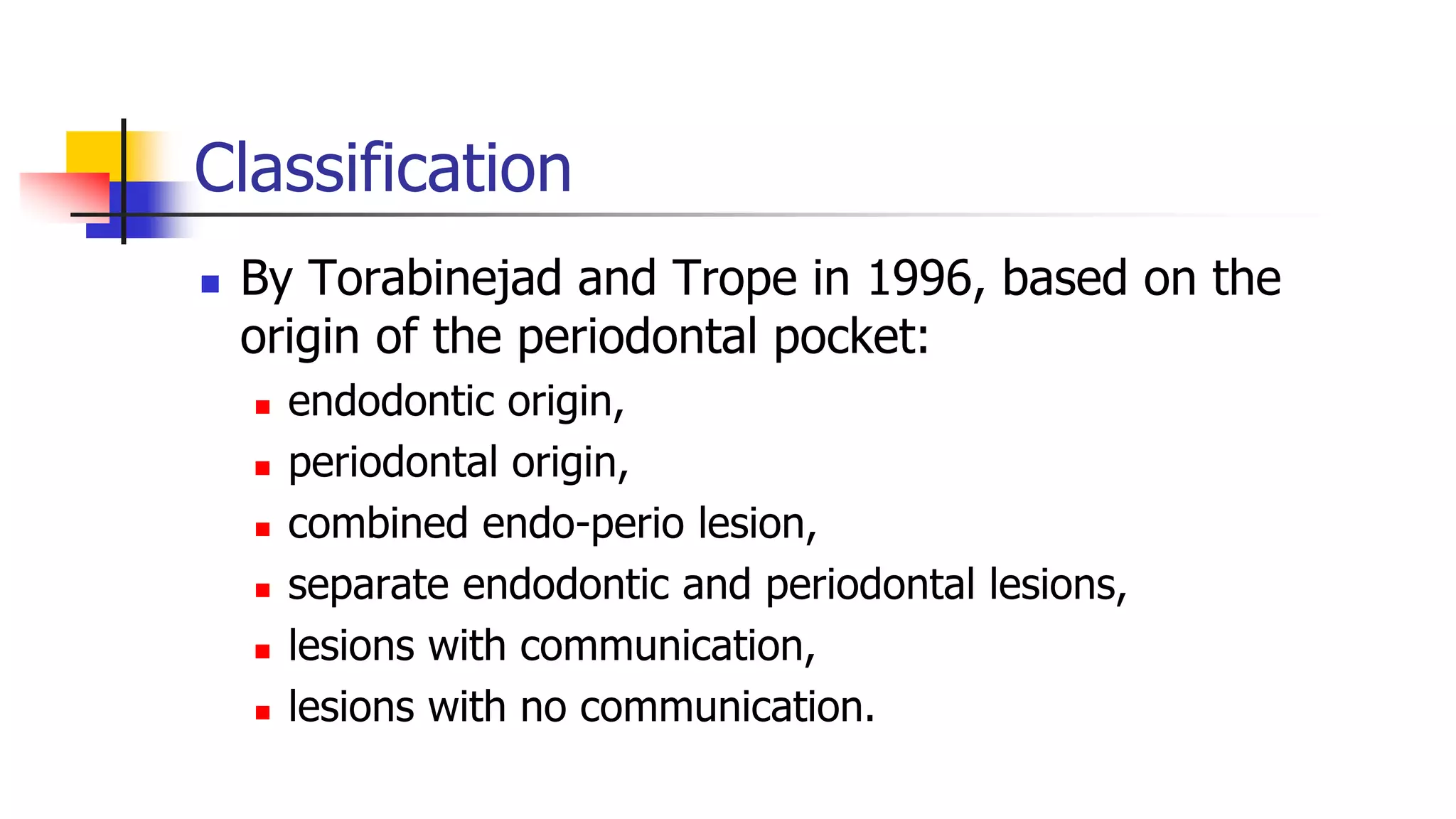 Perio endo lesion ojus | PPTX