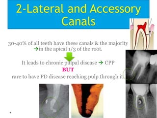 Periodontal endodontic lesions | PPTX