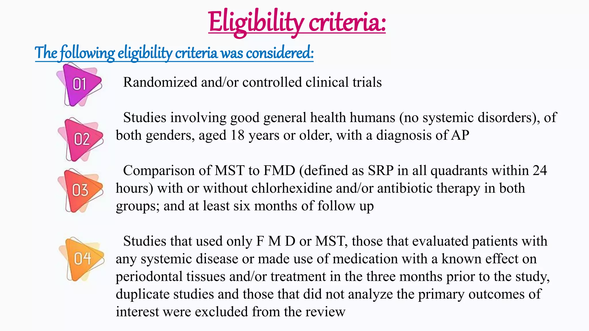 Full Mouth Disinfection Versus Scaling and Root Planing per Quadrant in ...
