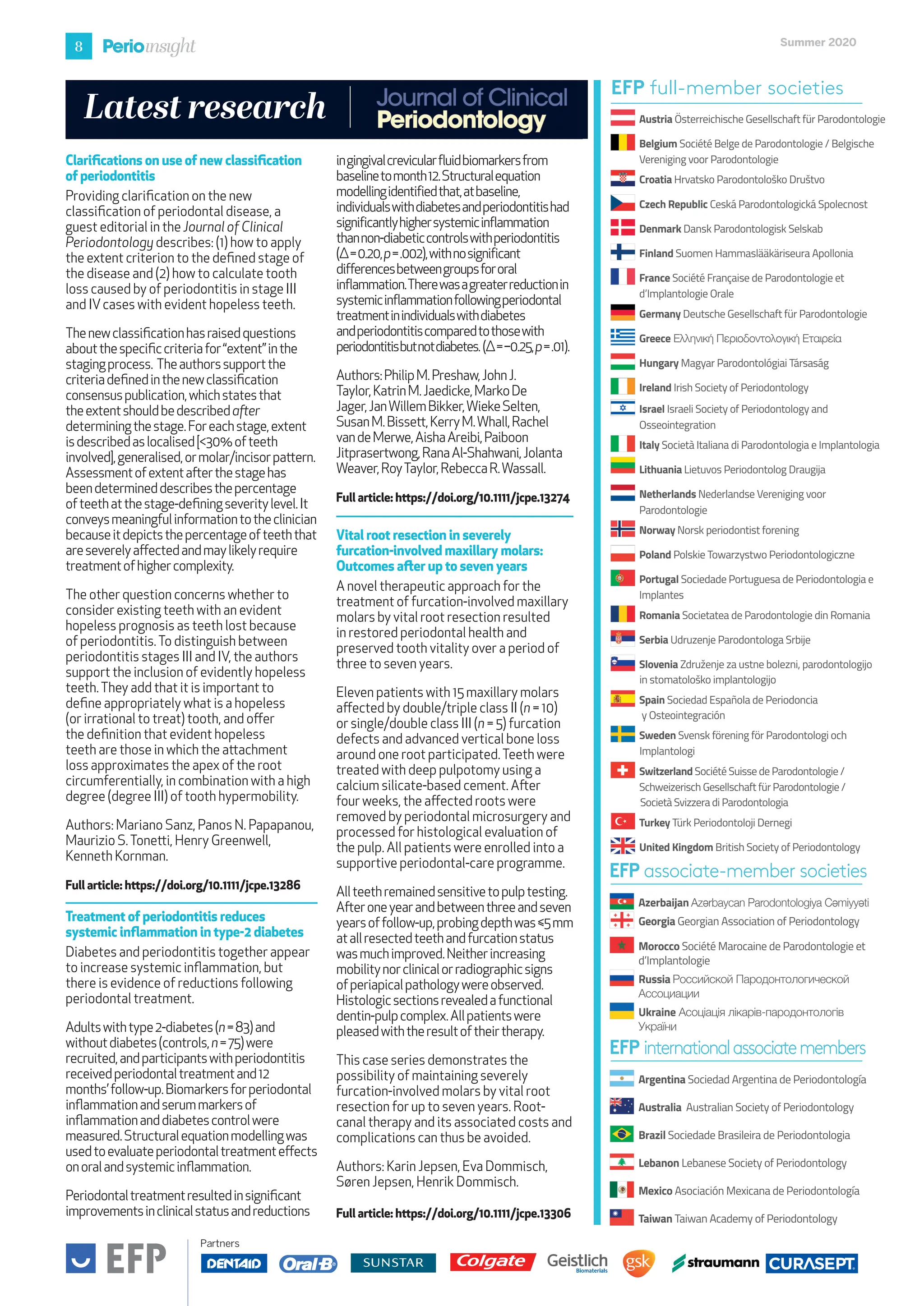 EFP treatment guidelines for periodontal treatment | PDF