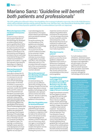 EFP treatment guidelines for periodontal treatment | PDF