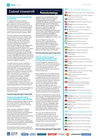 EFP treatment guidelines for periodontal treatment | PDF