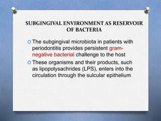 Periodontal medicine | PPTX