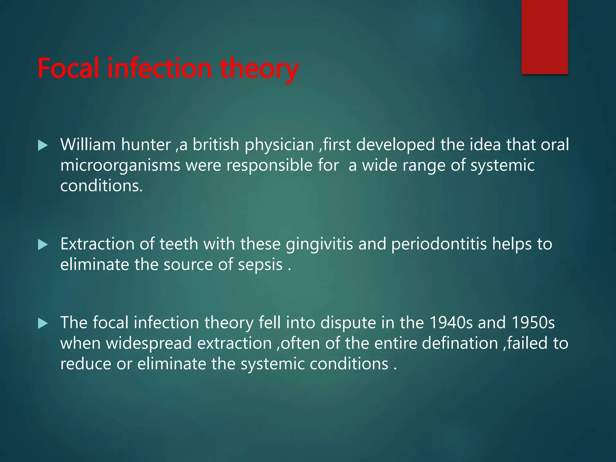 PERIO MEDICINE - LINK BETWEEN PERIODONTITIS AND SYSTEMIC INFECTIONS PRI ...