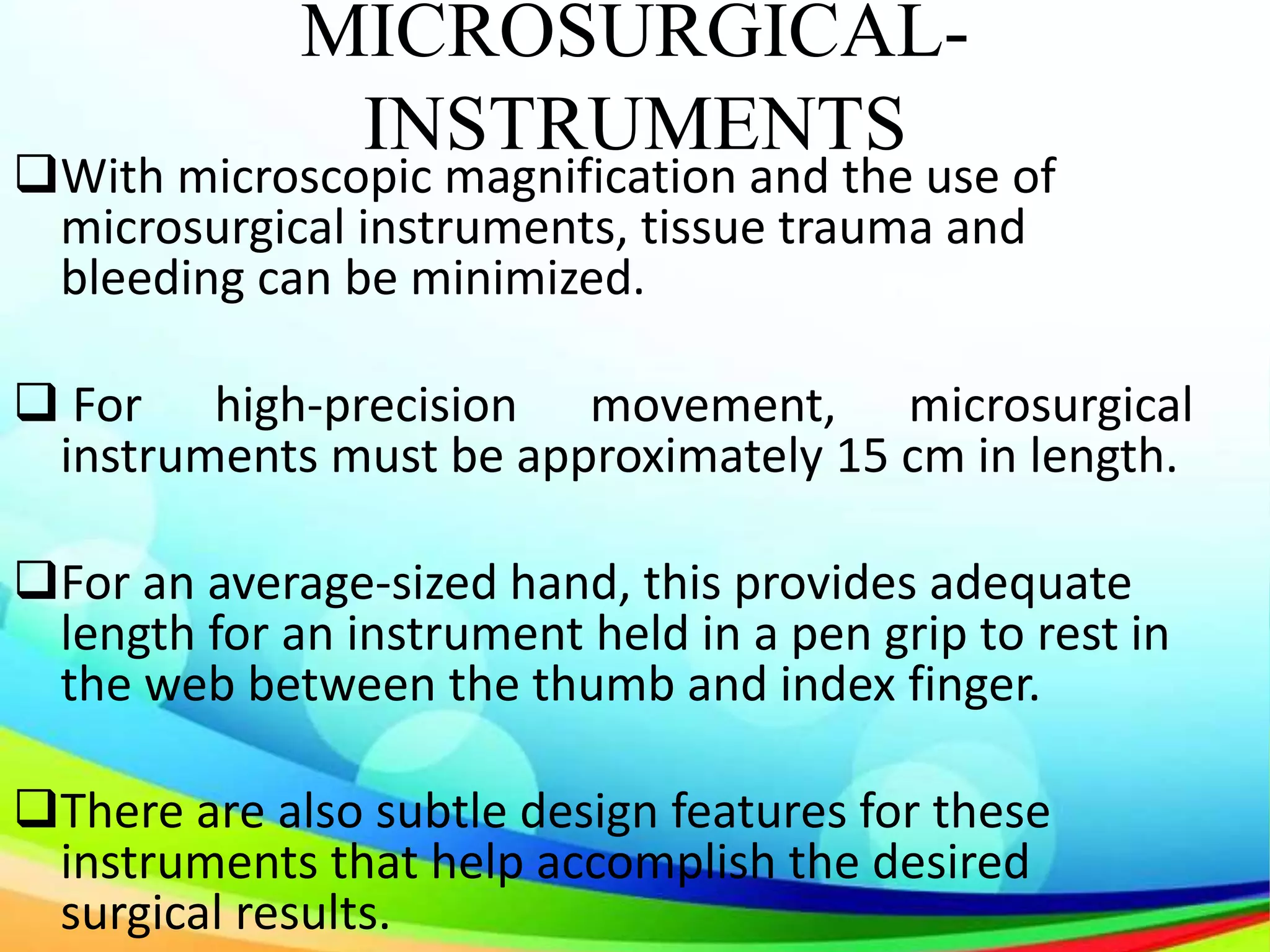 "PERIODONTAL - MICROSURGERY" | PPTX