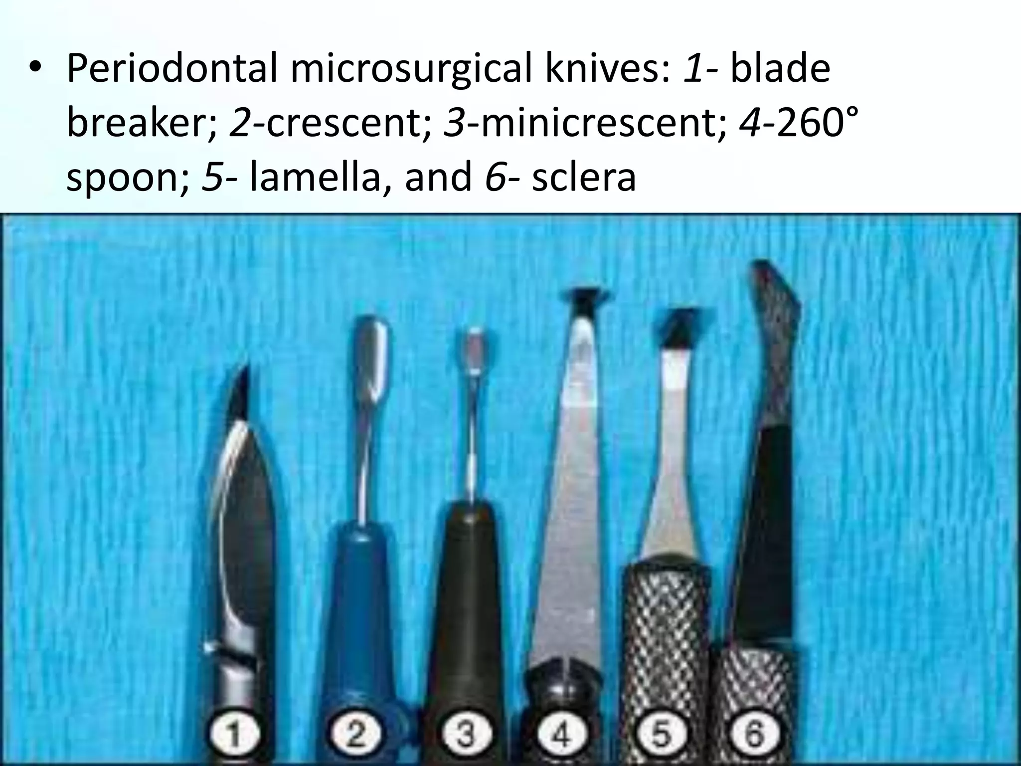 "PERIODONTAL - MICROSURGERY" | PPTX