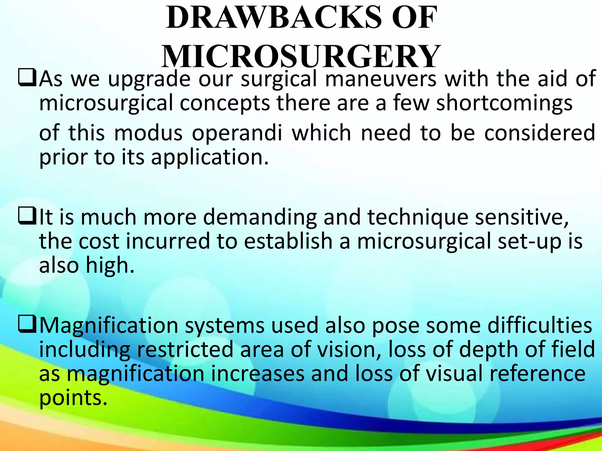 "PERIODONTAL - MICROSURGERY" | PPTX