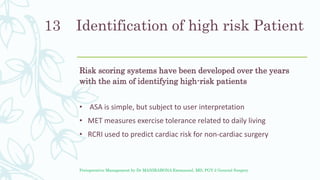 Perioperative Management | PPTX