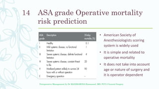 Perioperative Management | PPTX