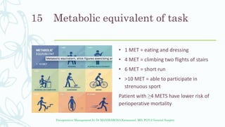 Perioperative Management | PPTX