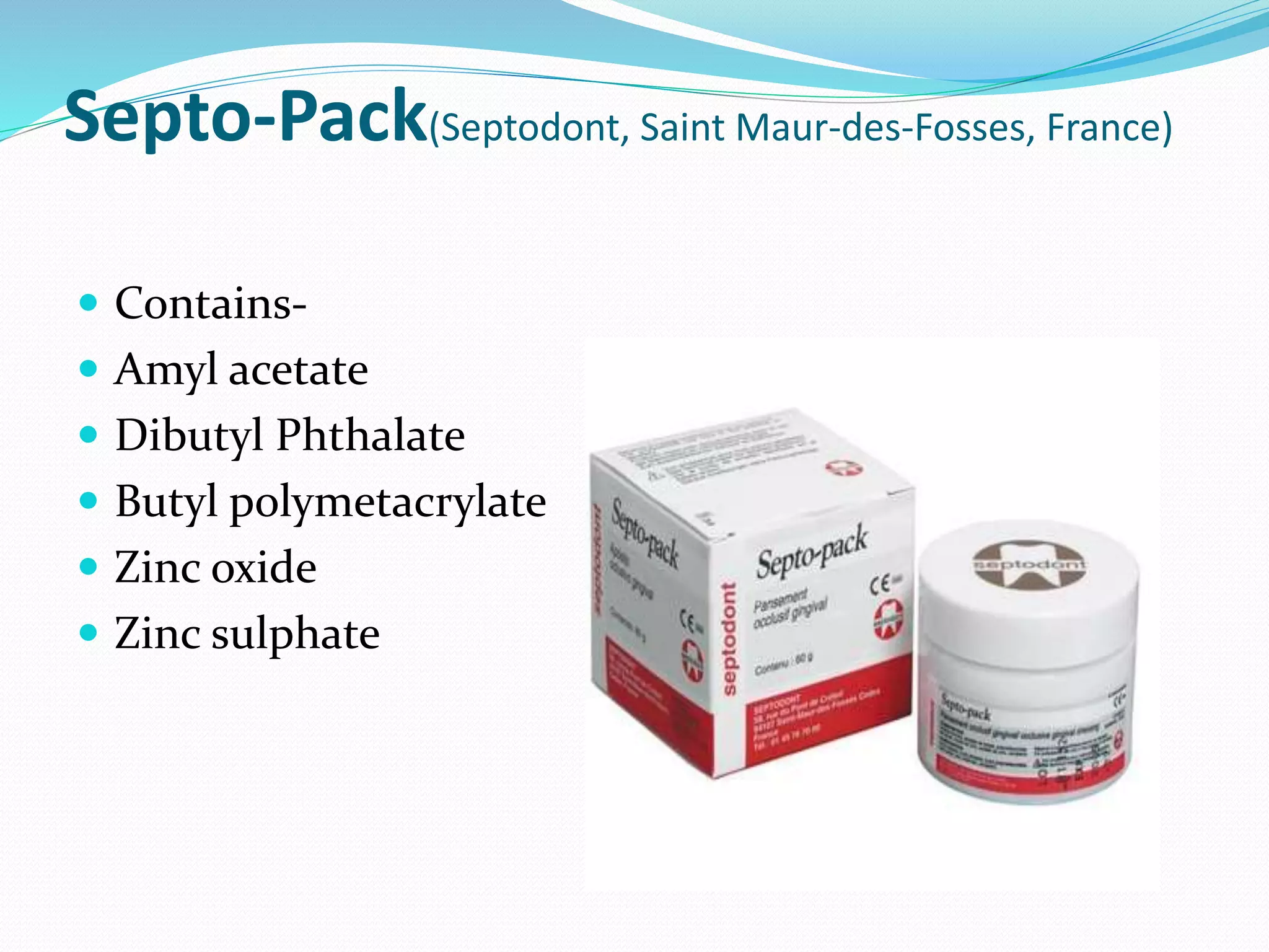 Periodontal pack | PPTX