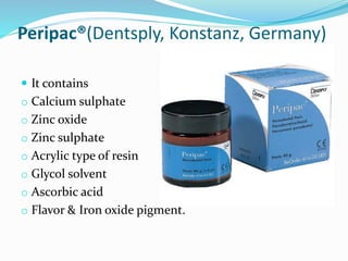 Periodontal pack | PPT