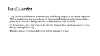 perioperative Acute kidney I presentation | PPTX
