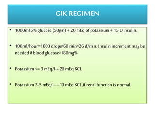 GIK Regimen Rule Of Ten Epomedicine, 49% OFF