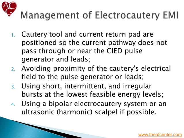 Perioperative cardiac device management | PPTX | Medical Health