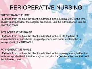 PERIOPERATIVE- | PPT