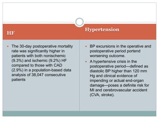 Perioperative cardiac assesment and interventions | PPTX