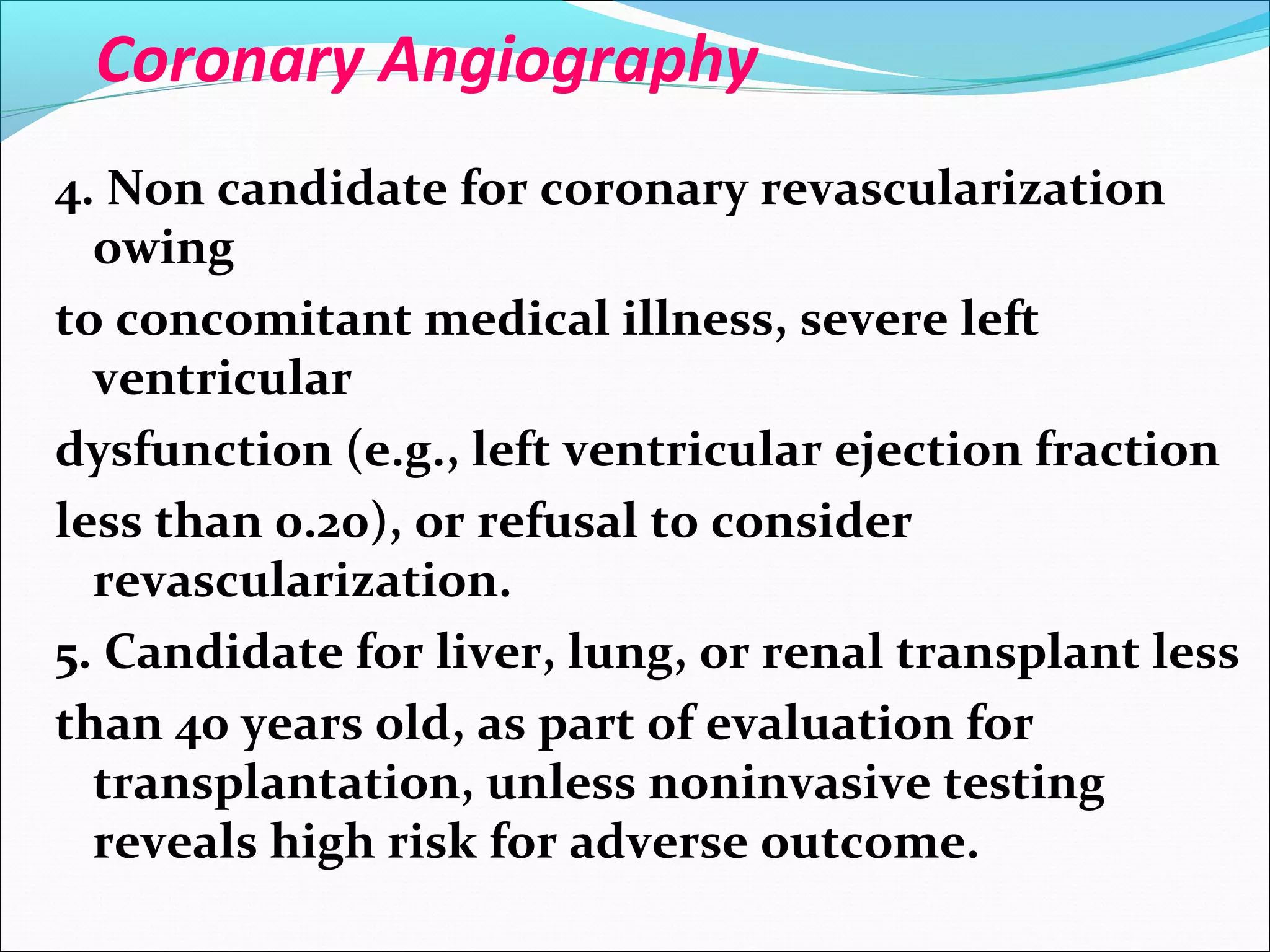 Perioperative cardiovascular evaluation for non cardiac surgery | PPT