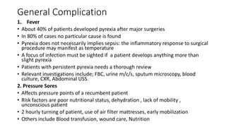 PERI OPERATIVE CARE FOR SURGICAL PATIENTS | PPTX