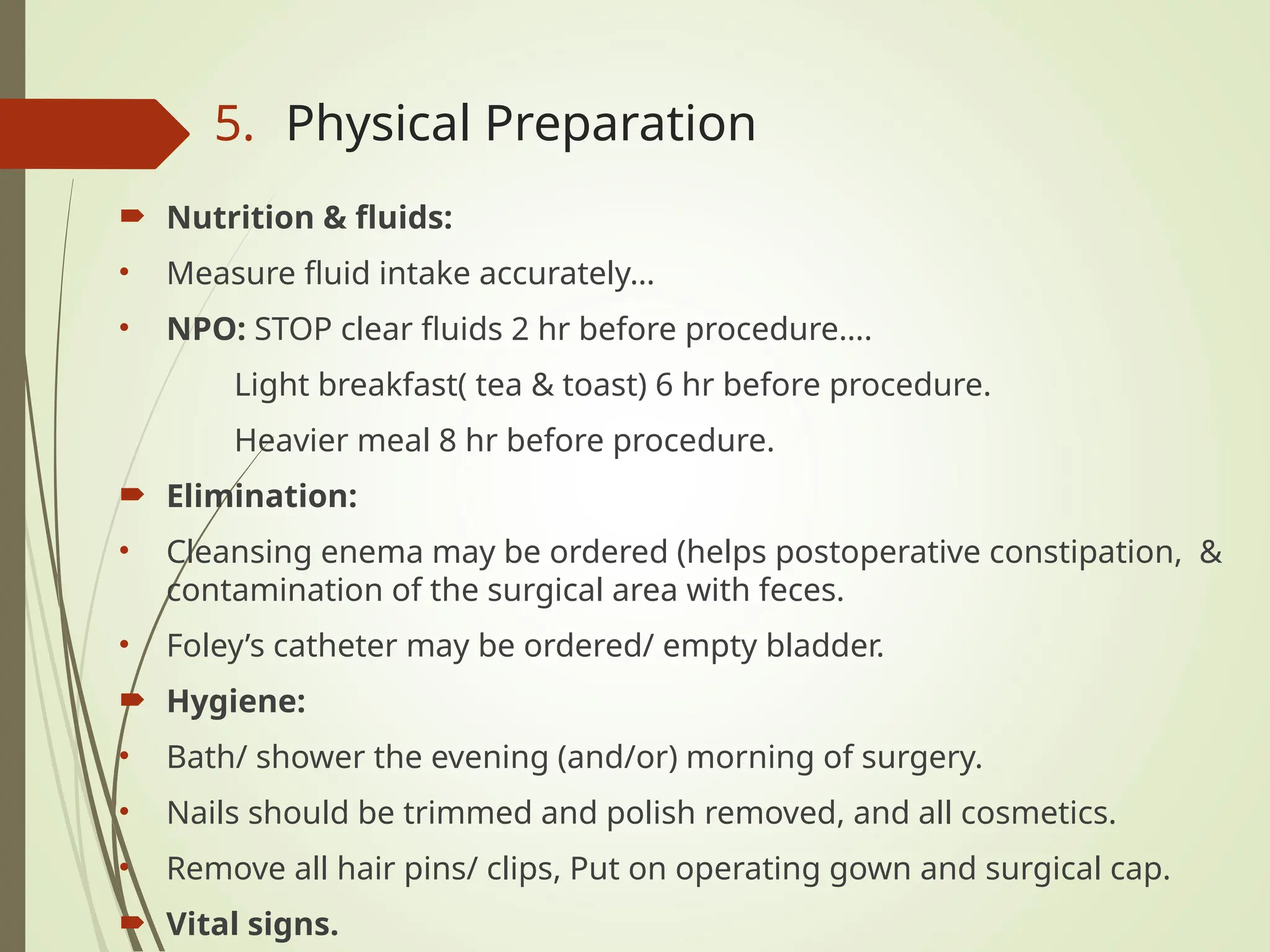 Perioperative care pre intra post operation | PPT