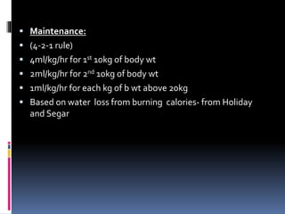 Perioperative fluid management | PPTX