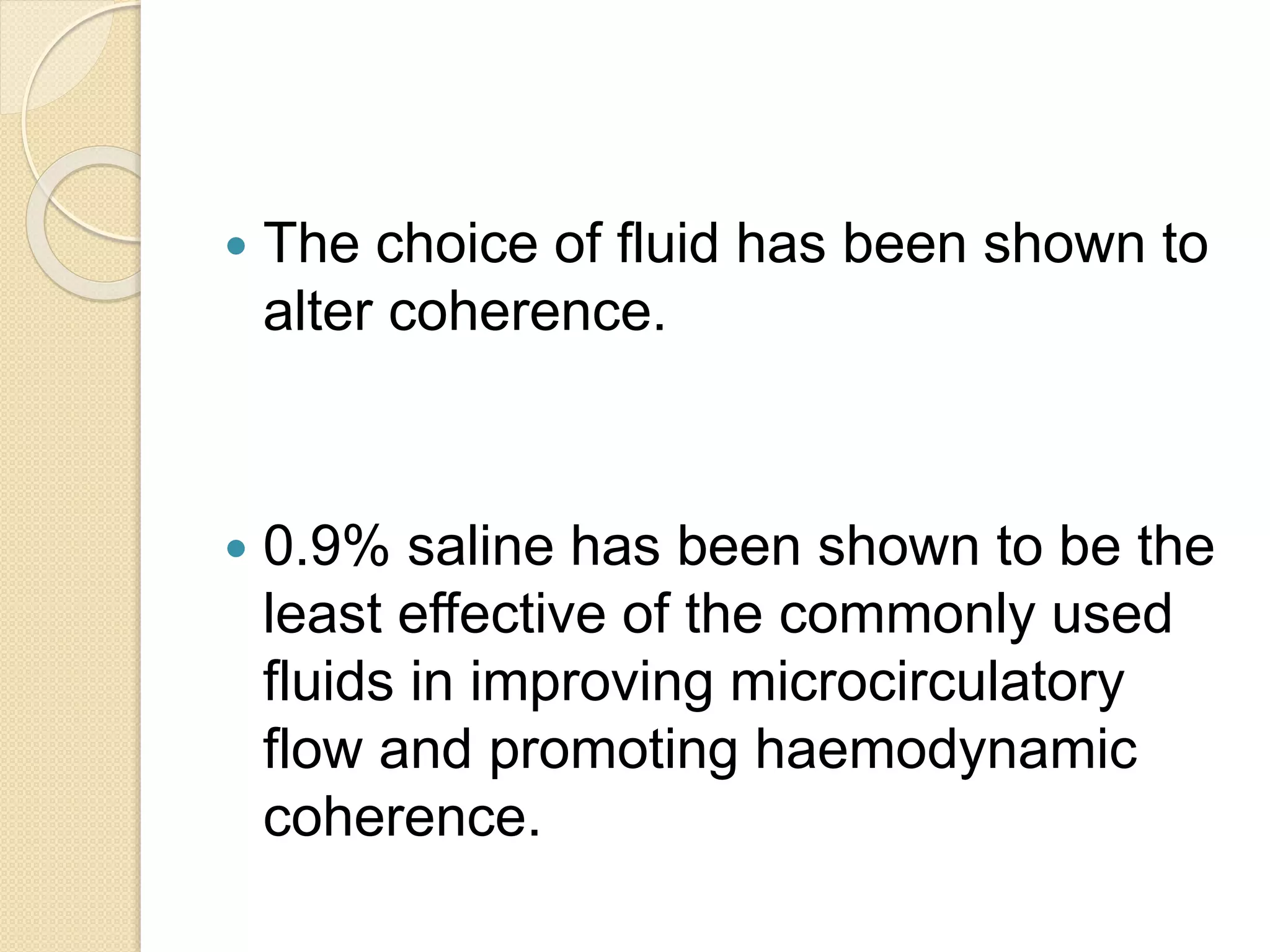 Perioperative fluid management | PPTX