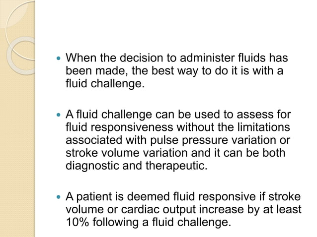 Perioperative fluid management | PPTX | Blood Disorders | Diseases and ...