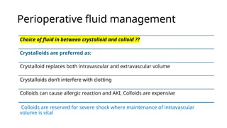 Perioperative Fluid Management by ANIRBAN.pptx