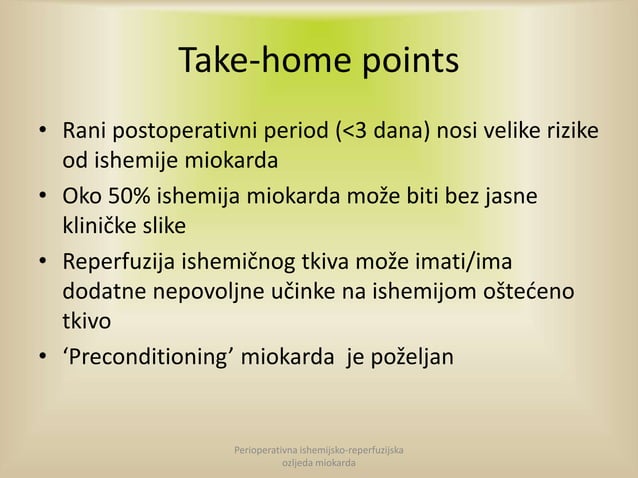 Perioperative ischemia–reperfusion injury of the heart | PPT