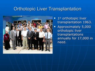 Perioperative Management Of Liver Tranplant Patients1 | PPT