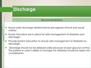 Perioperative management of the diabetic patient | PDF