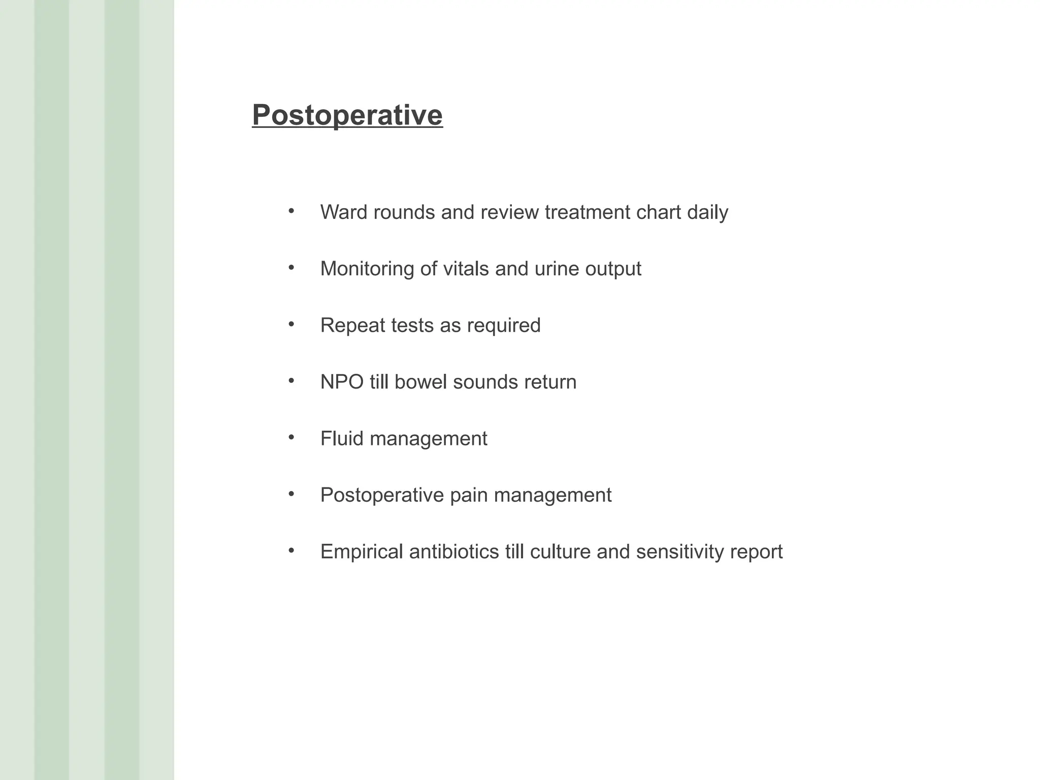 Perioperative mannagement of the surgical patient | PPTX