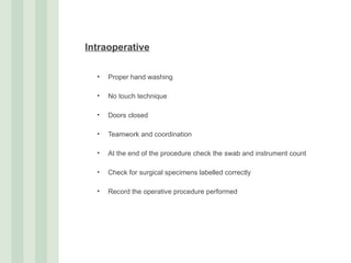 Perioperative mannagement of the surgical patient | PPTX