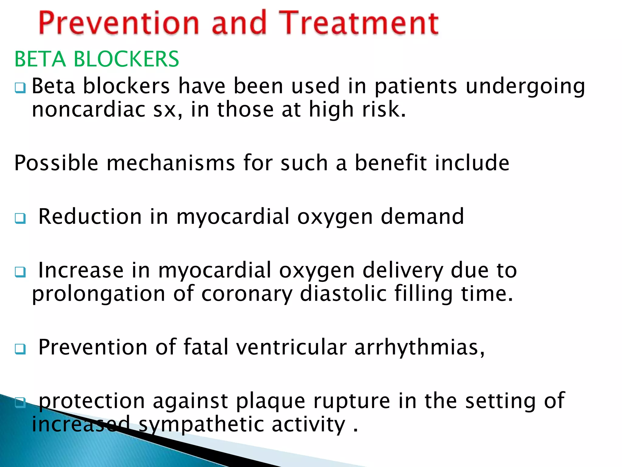 Perioperative myocardial infarction ppt | PPTX