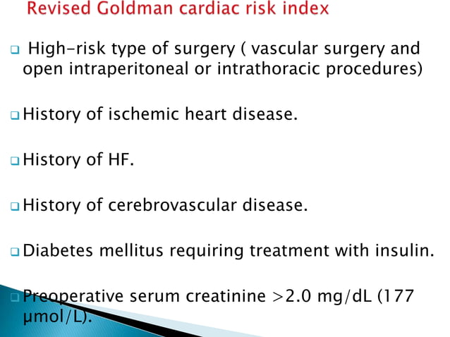 Perioperative myocardial infarction ppt | PPTX